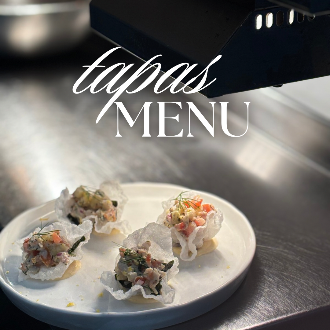 TAPAS MENU 3:00-5:00pm only – Chill Cafe 89
